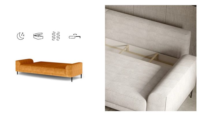 CAPITOL SOFA BED - J&D Furniture | Sofas and Beds